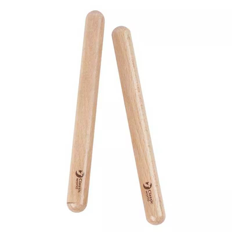 Children's percussion wooden instruments - Claves - AlaBala.BG